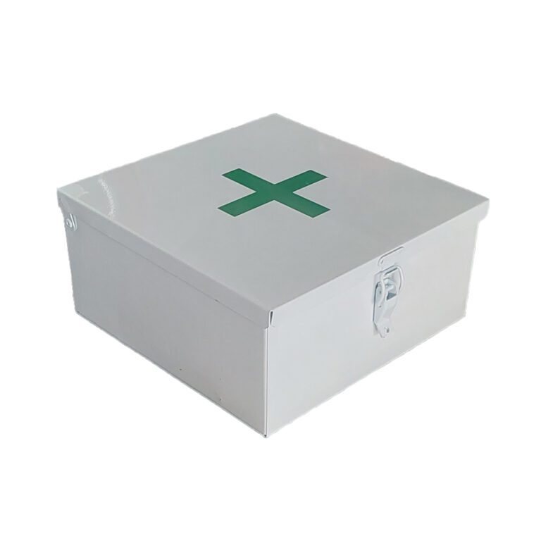 Regulation 7 First Aid Kit Inside Square Metal Box
